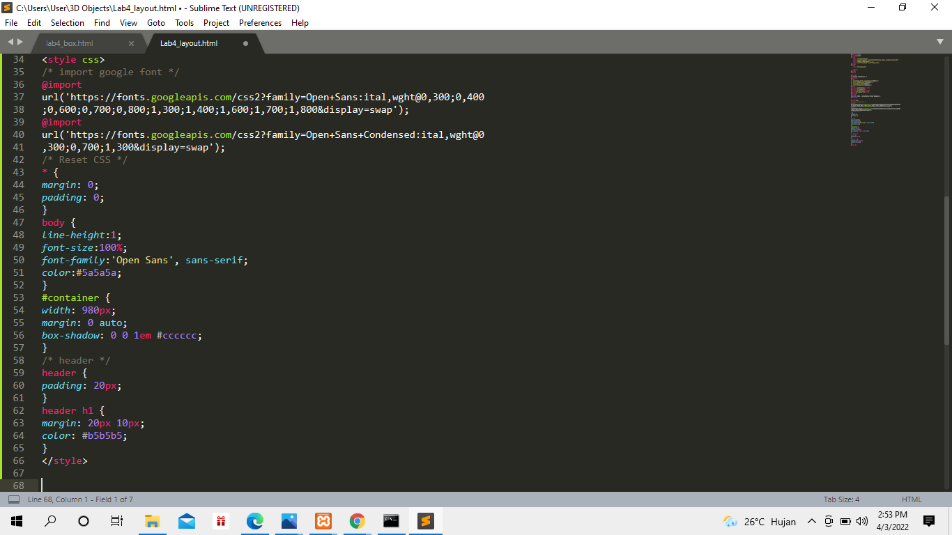 GitHub - monicafabiolapasaribu/Lab4Web