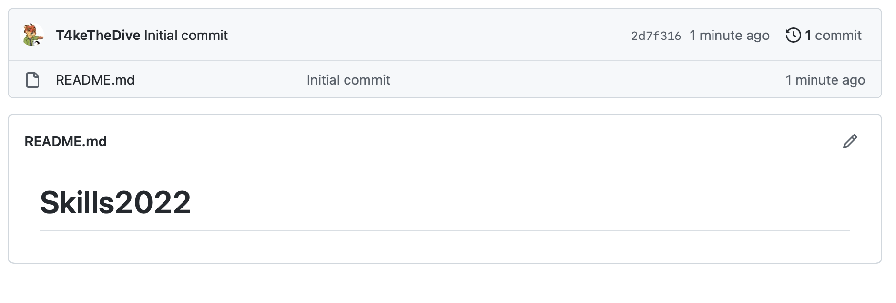 GitHub - T4keTheDive/Skills2022