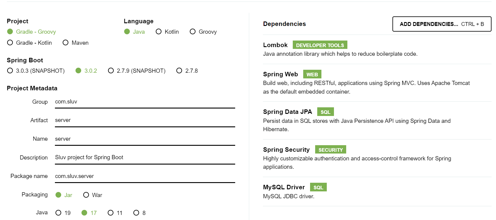 GitHub - CELEBIT/sluv-springboot-server