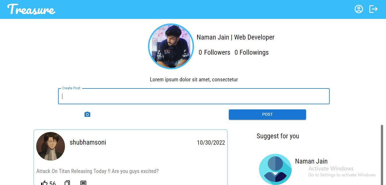 GitHub - Nmnjainsite/Treasure