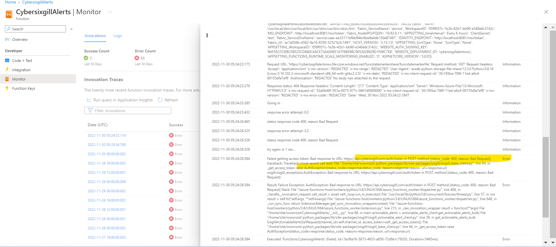 Cybersixgill Actionable Alerts By Loginsoft Integrations · Pull Request 6341 · Azureazure 