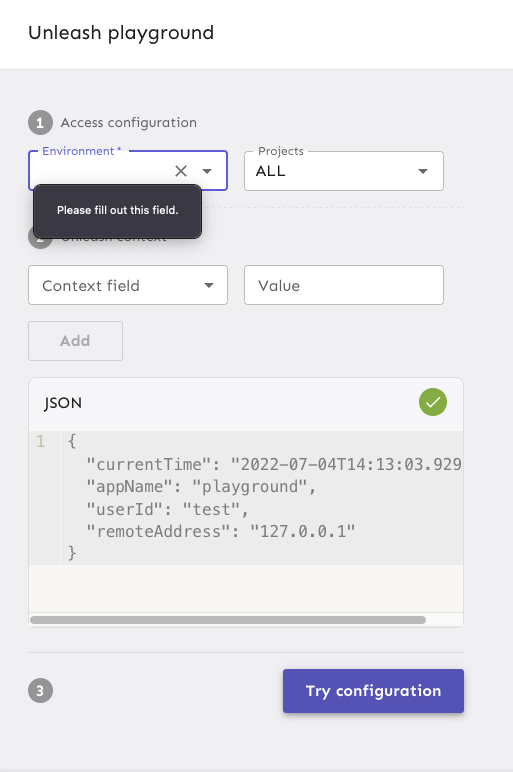 Playground Environment Bug · Issue #3398 · Unleash/unleash · GitHub