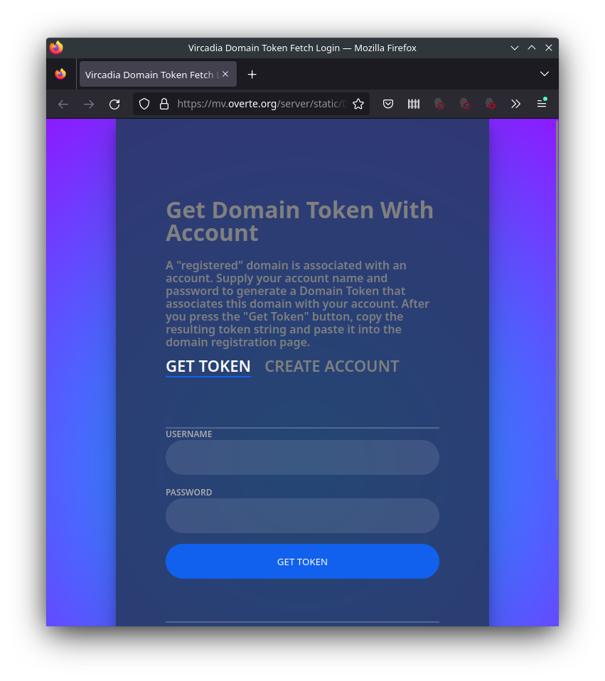 Domain Server - Domain Token Fetch Login branding · Issue #261 · overte ...