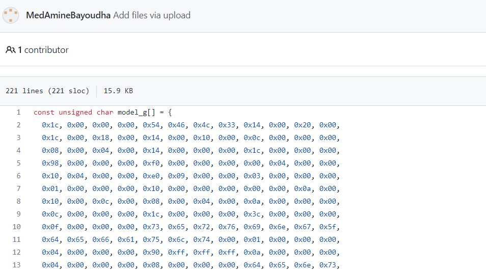 Github Medaminebayoudha Tinyml Gesture Recognition