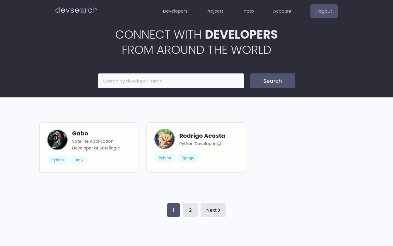 GitHub - ekimdev/devsearch