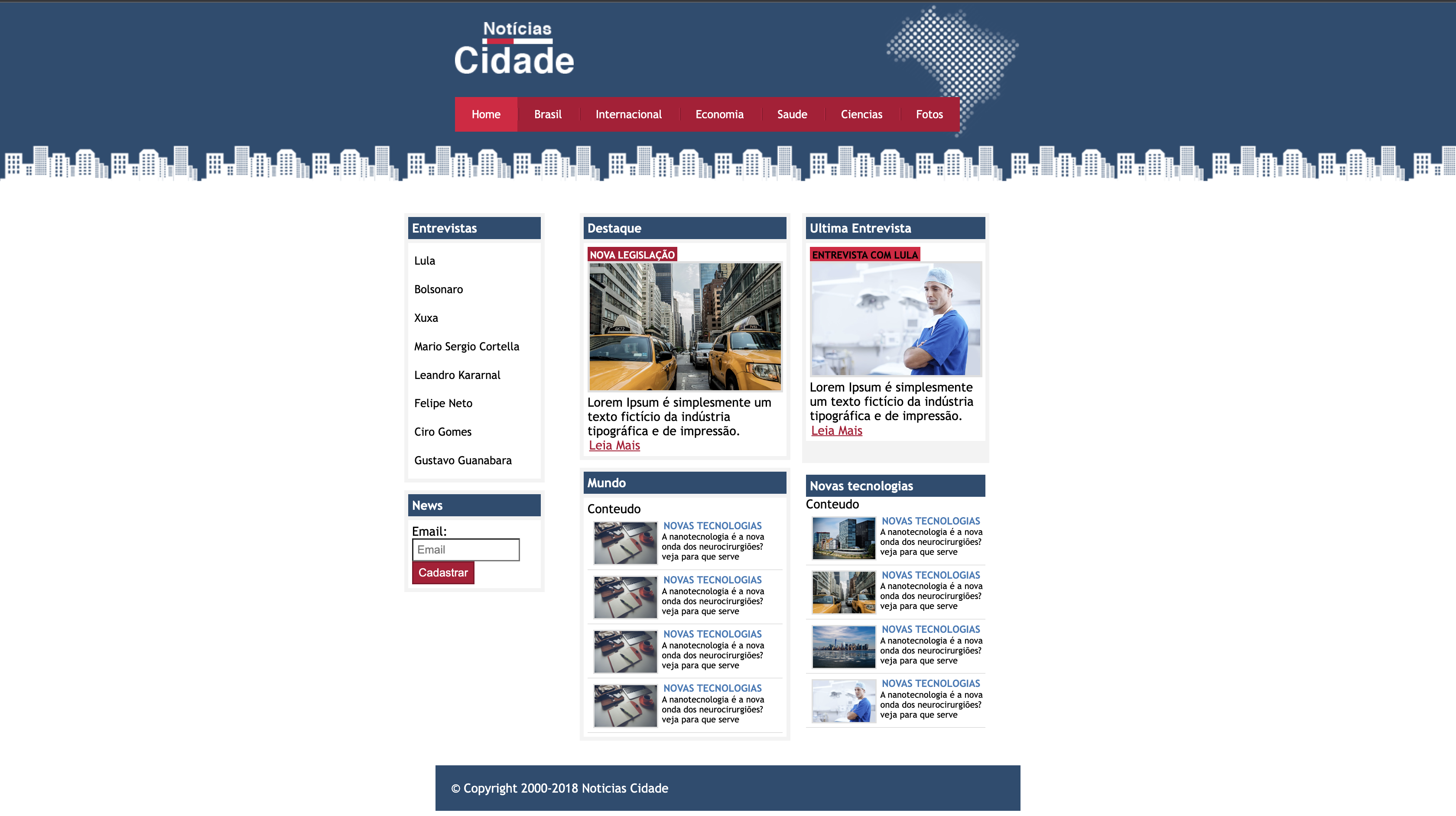 GitHub - LarissaSouzaCunha/Noticias