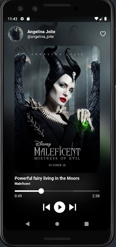 GitHub - esmaeil-koohi/Music_player: Flutter music player project with beautiful design! In this ...