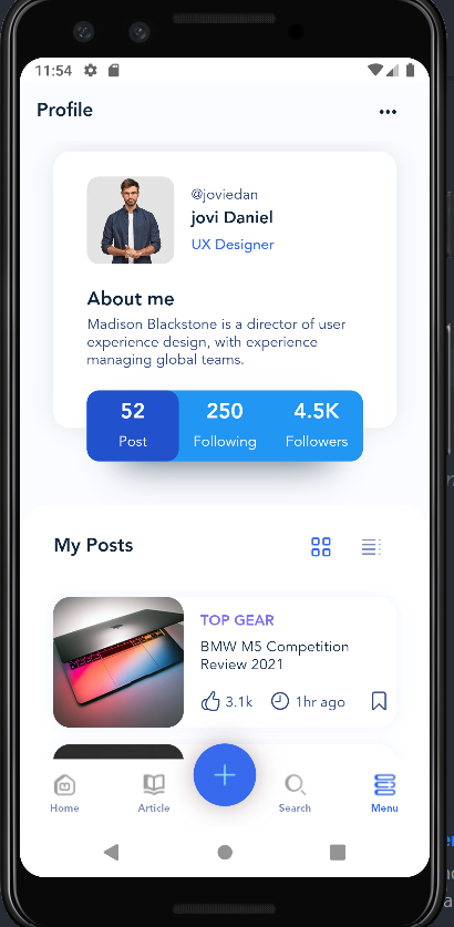 GitHub - esmaeil-koohi/ui_BlogClub_application: A beautiful and professional user interface of a ...