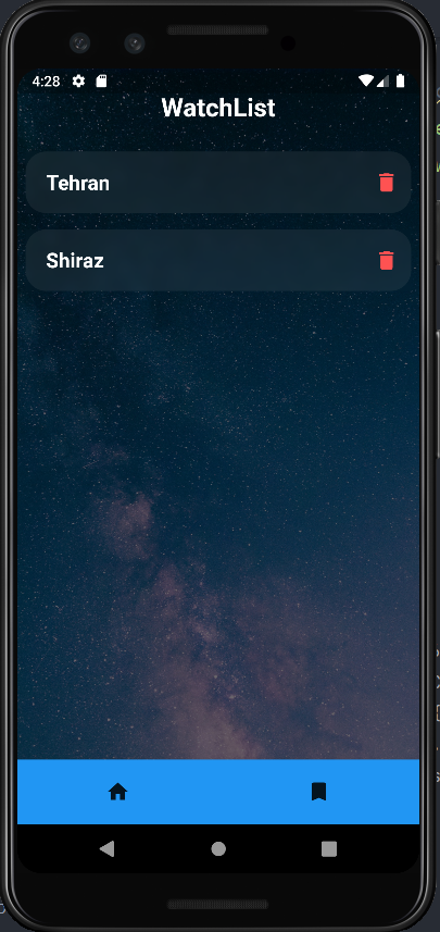 GitHub - esmaeil-koohi/weather_app: Weather app using clean architecture and bloc state managment
