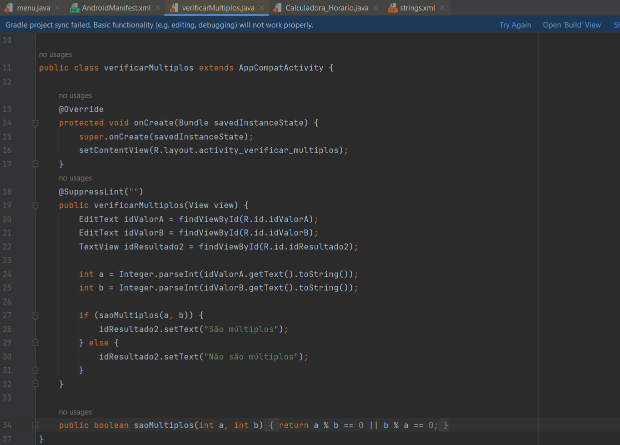 GitHub - LenaMenezes/AtividadeAndroid: Atividade em Dupla
