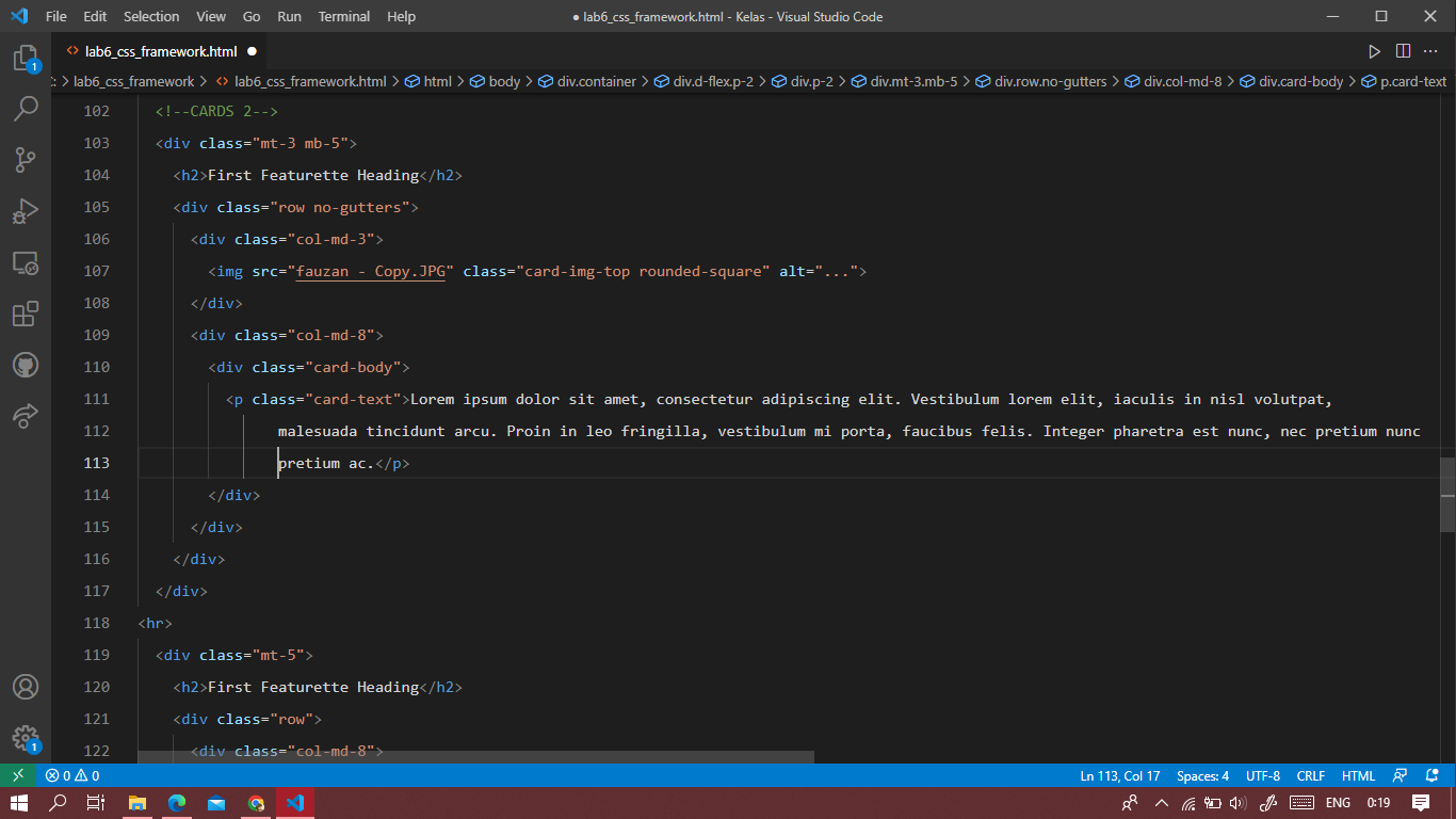 GitHub - fauzanmaulana1/Lab_css_framework
