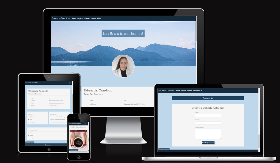 GitHub - Code-Institute-Submissions/milestone-02: Eduarda Candido's CV - project for Code Institute