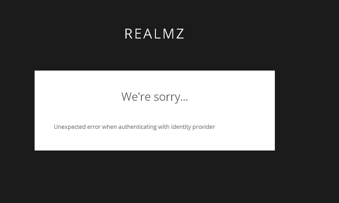 Unexpected error when authenticating with identity provider · Issue #11917 · keycloak/keycloak ...