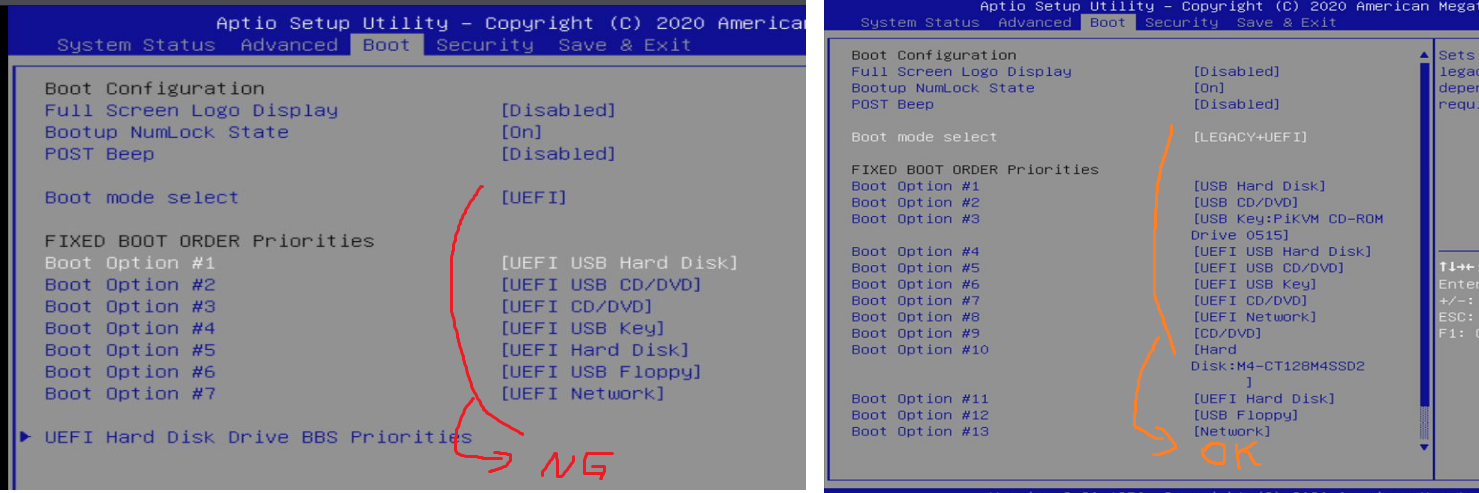 Cannot detect boot drive, when using flash mode · Issue #705 · pikvm/pikvm · GitHub