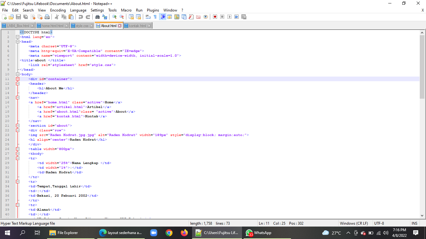 GitHub - aradenkodrat/Lab4Web