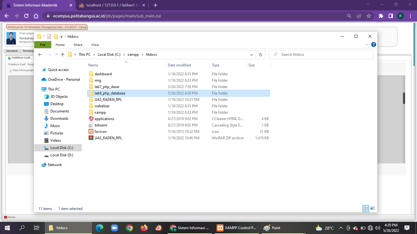 GitHub - aradenkodrat/lab8_php_database