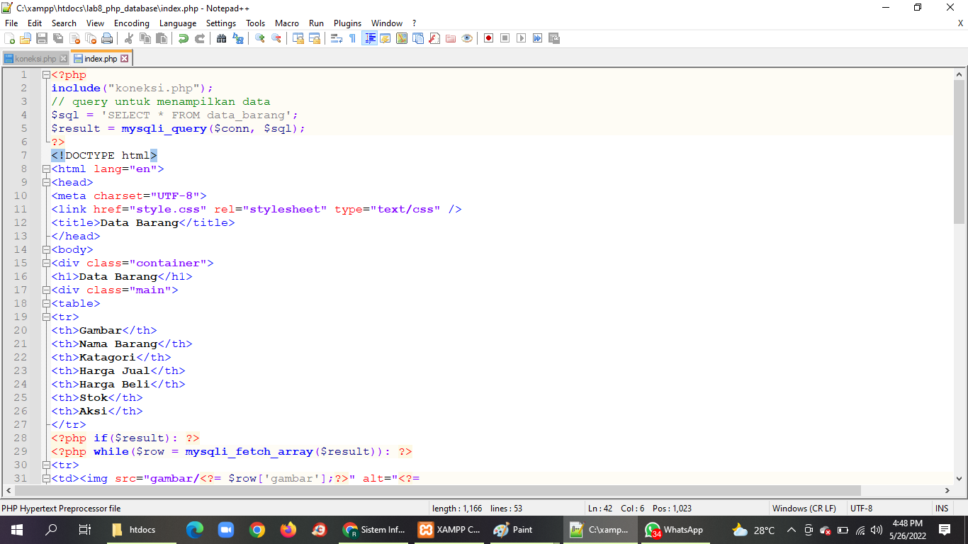GitHub - aradenkodrat/lab8_php_database