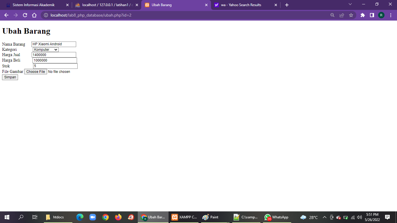 GitHub - aradenkodrat/lab8_php_database