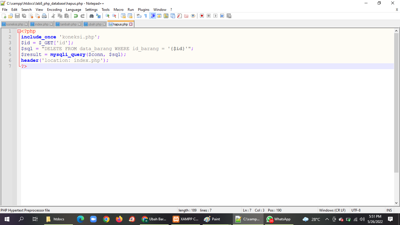 GitHub - aradenkodrat/lab8_php_database