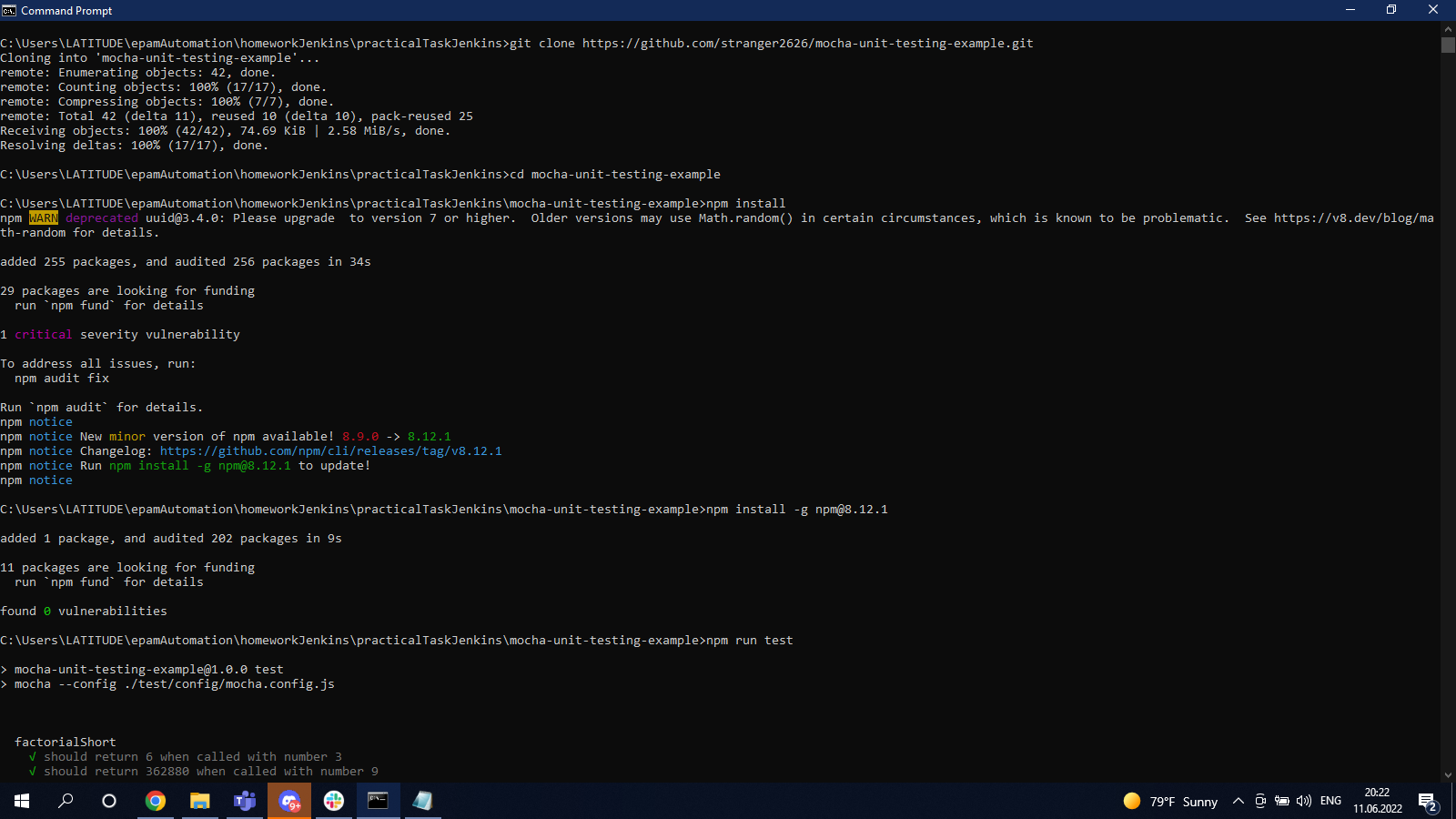 GitHub - Enik12/practicalTaskWithNpmInJenkins