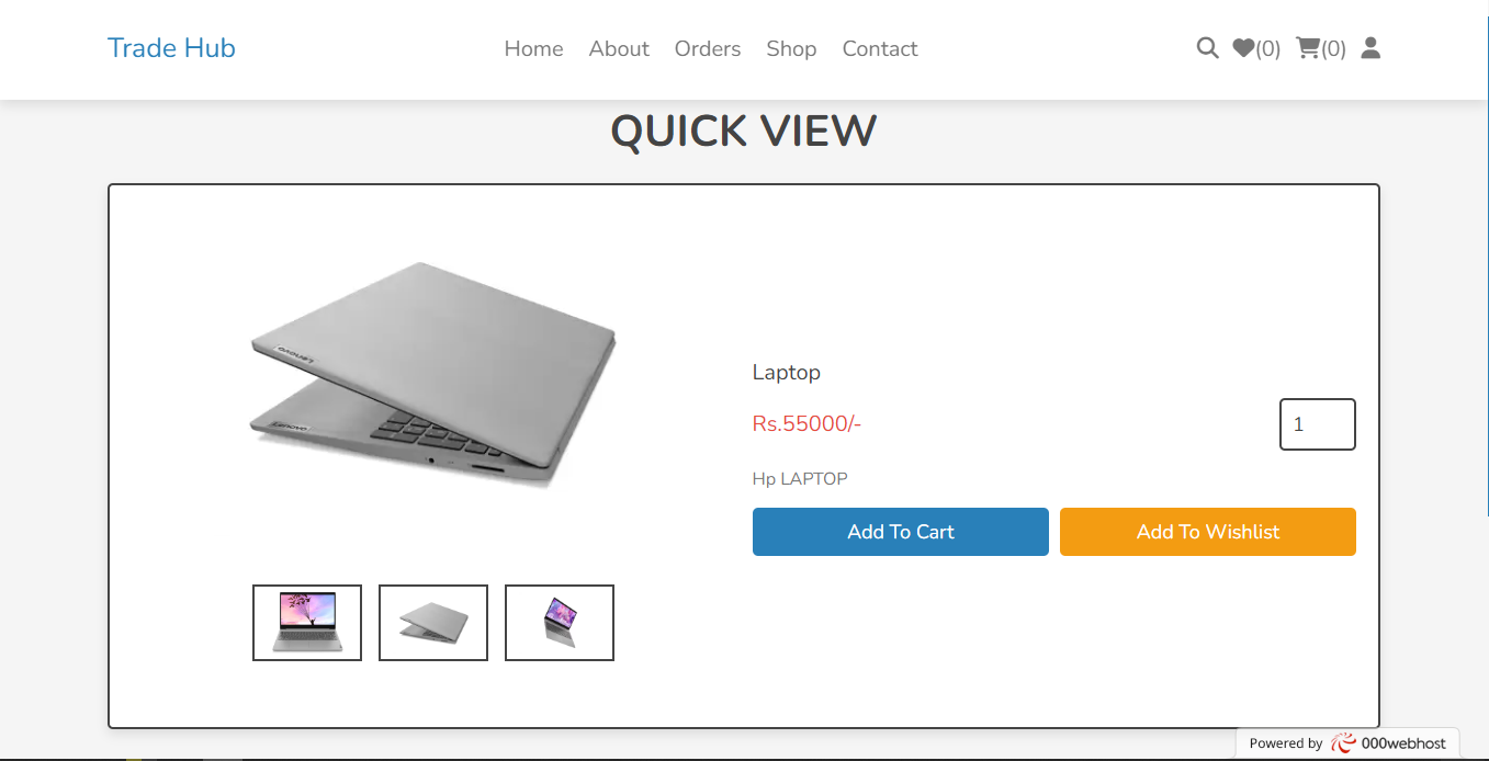 GitHub - Naeem-ur-rahman/Ecommerce-Store-Web-Technologies-Project: Trade Hub is an ecommerce ...