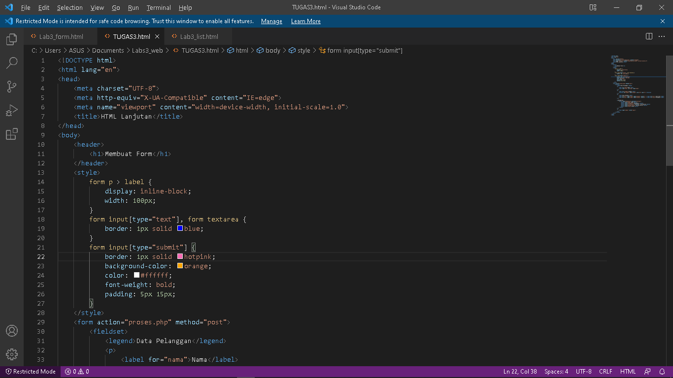GitHub - ArdiAbdurrahman/Lab3_web