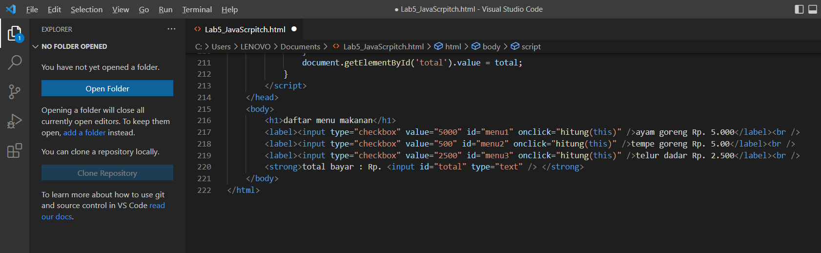 GitHub - Nelviana/Lab5_web