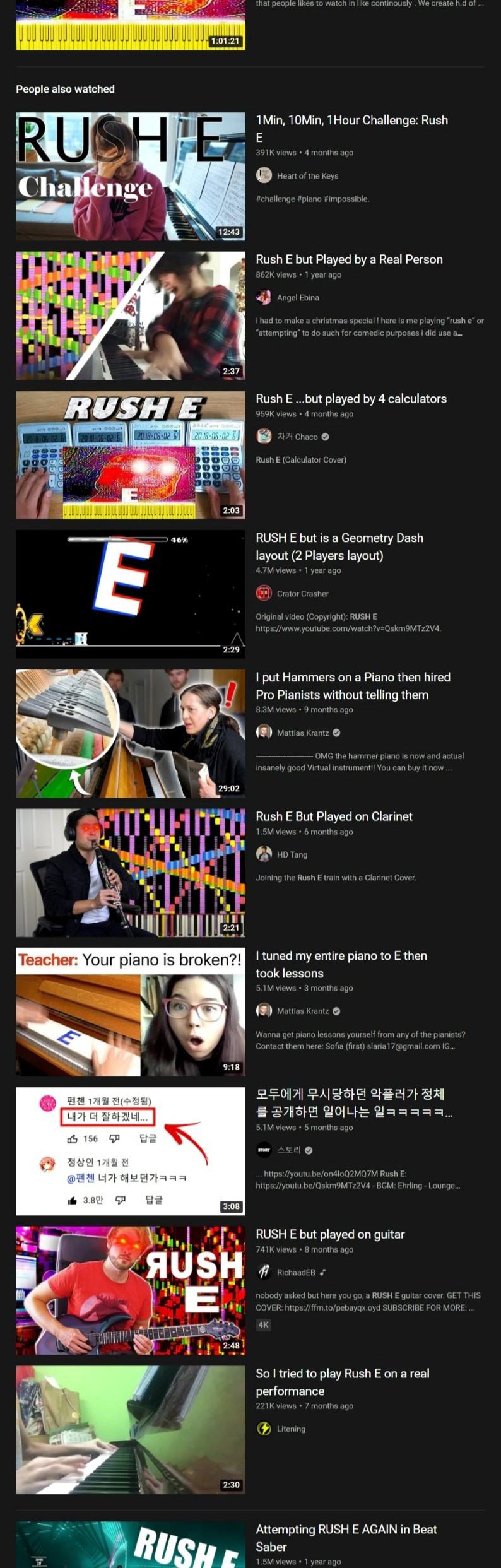 Search results only show results from "People also watched" category · Issue #172 · VueTubeApp ...