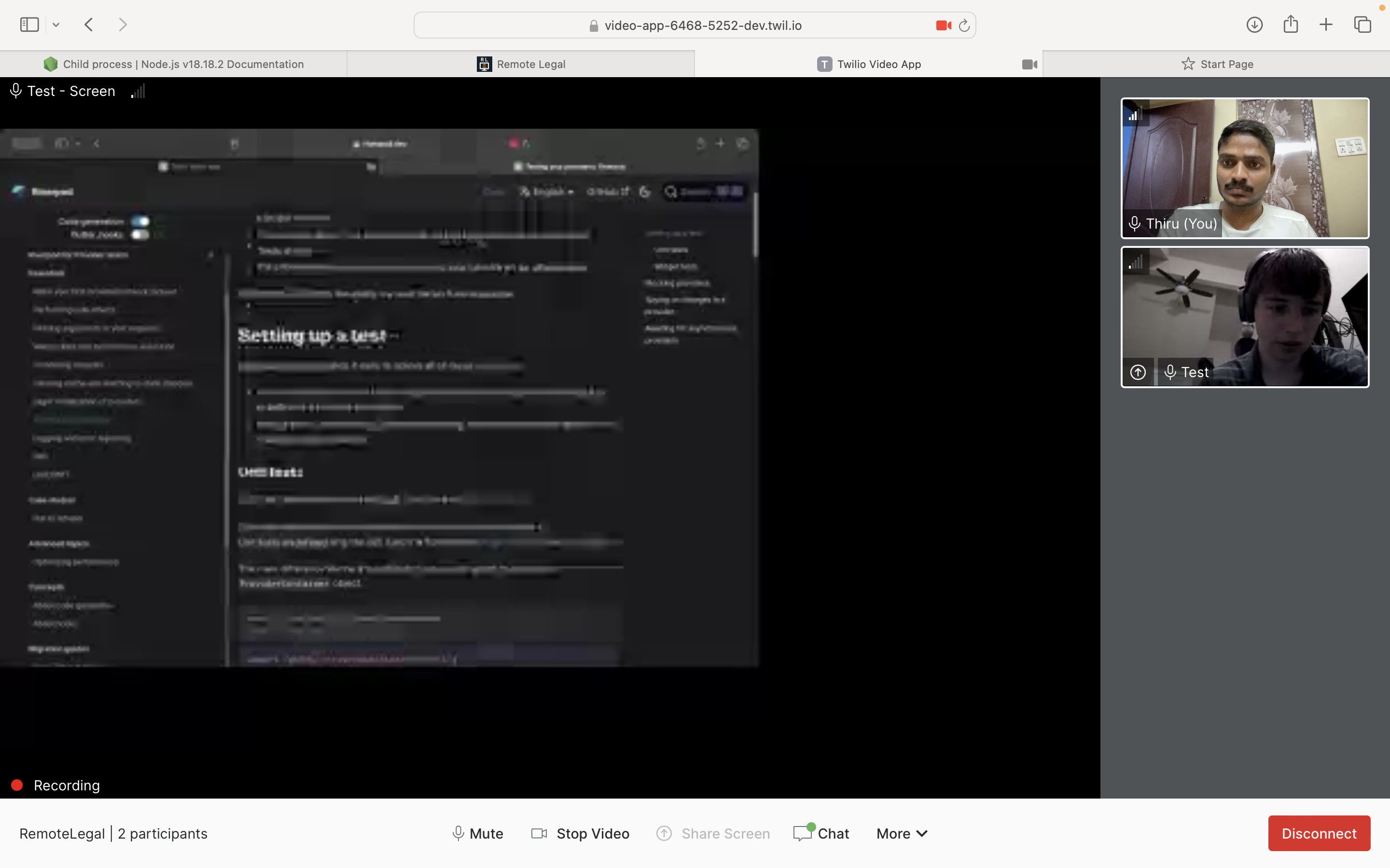 Mac Os Safari Screen Sharing Performance Degrades During Recording · Issue 829 · Twilio Twilio