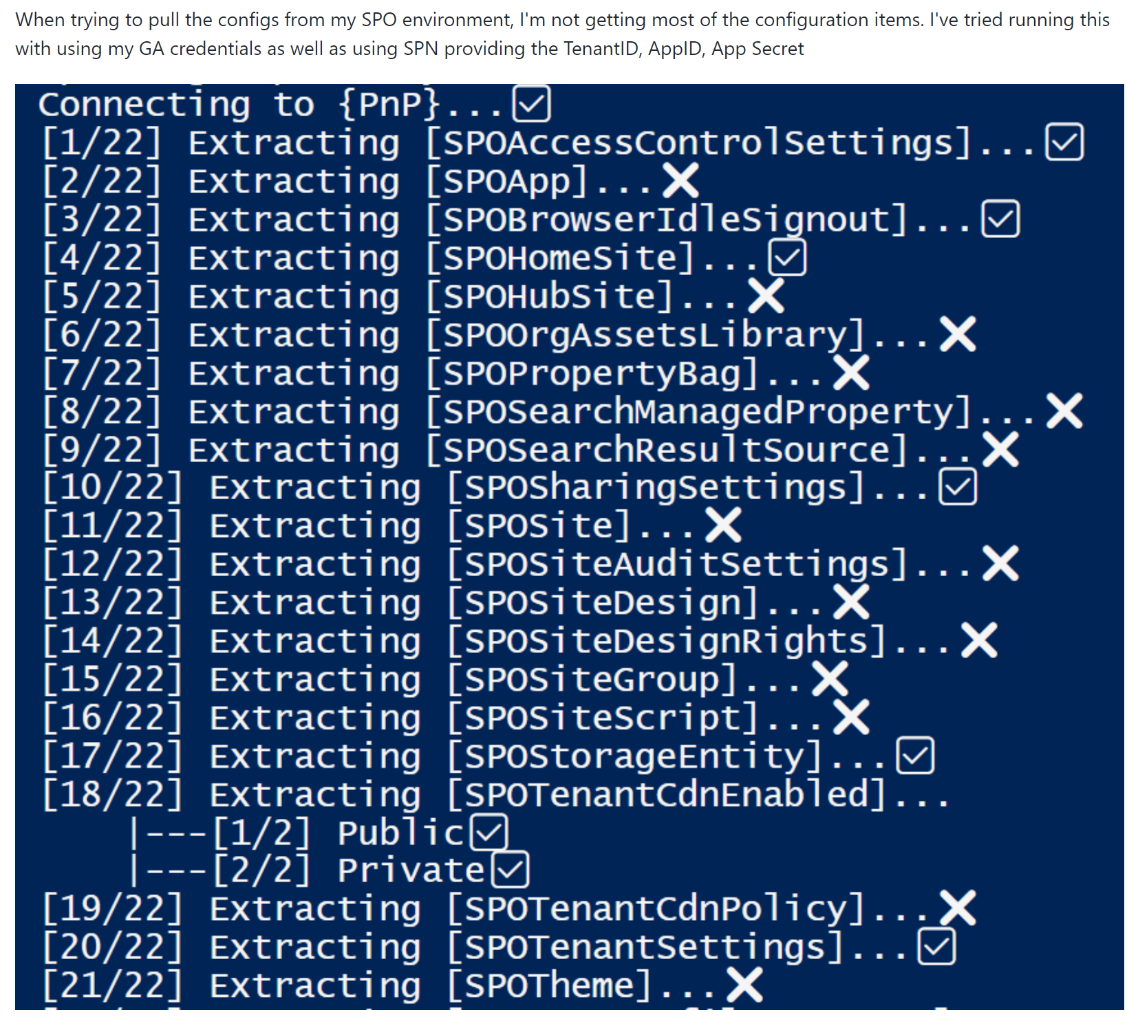 Connect with credentials to workload SPO shows user interface · Issue #2242 · microsoft ...