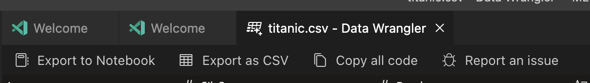 Missing "Export code back to Notebook and exit feature" button · Issue #29 · microsoft/vscode ...