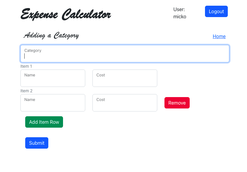 GitHub - soojp/Expense-Calculator