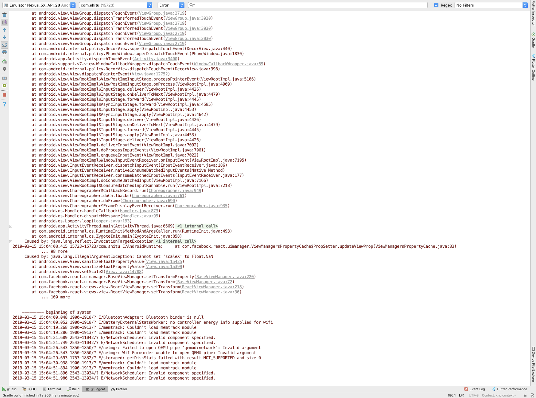 安卓9.0真机/模拟器闪退 · Issue #254 · bolan9999/react-native-largelist · GitHub