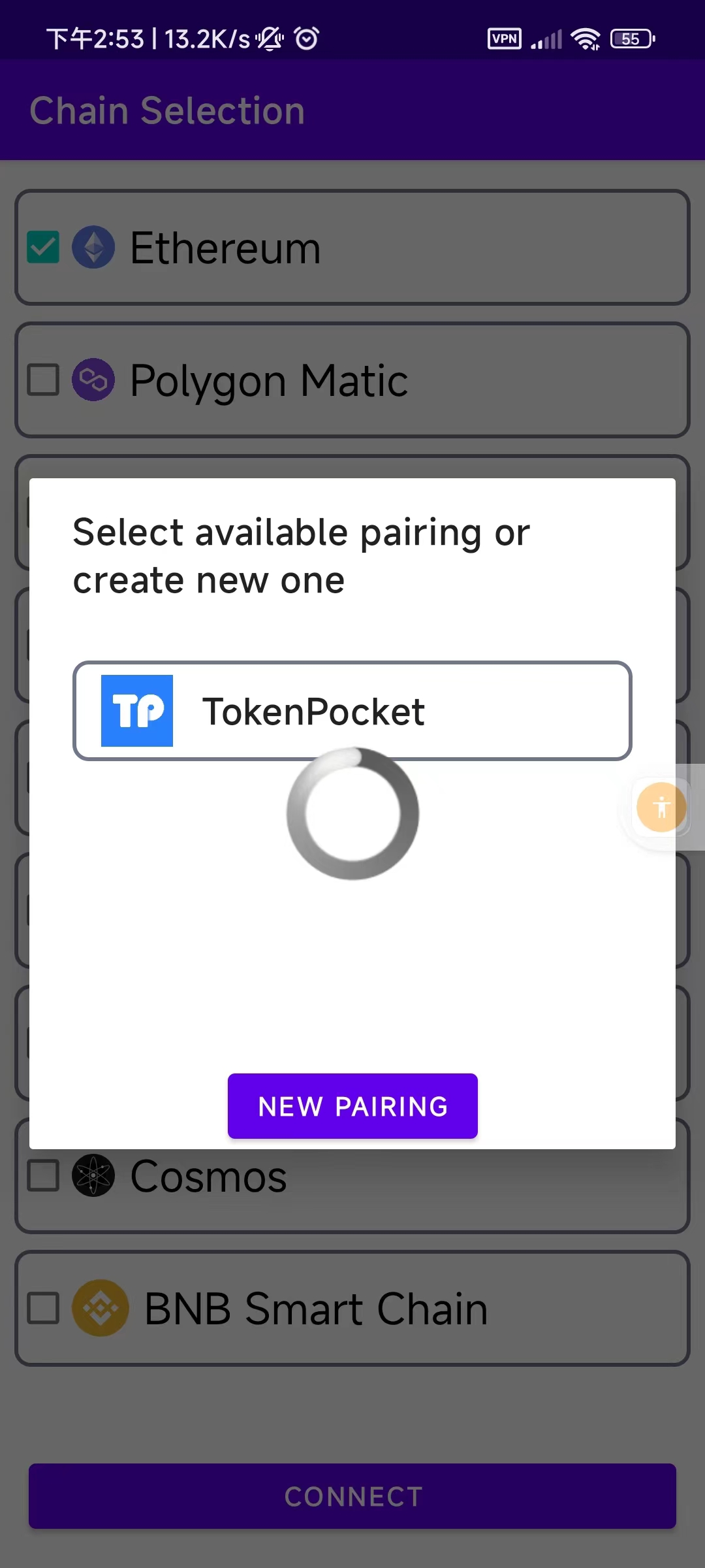 run sign dapp example use an existing pairing No response · Issue #984 · WalletConnect ...