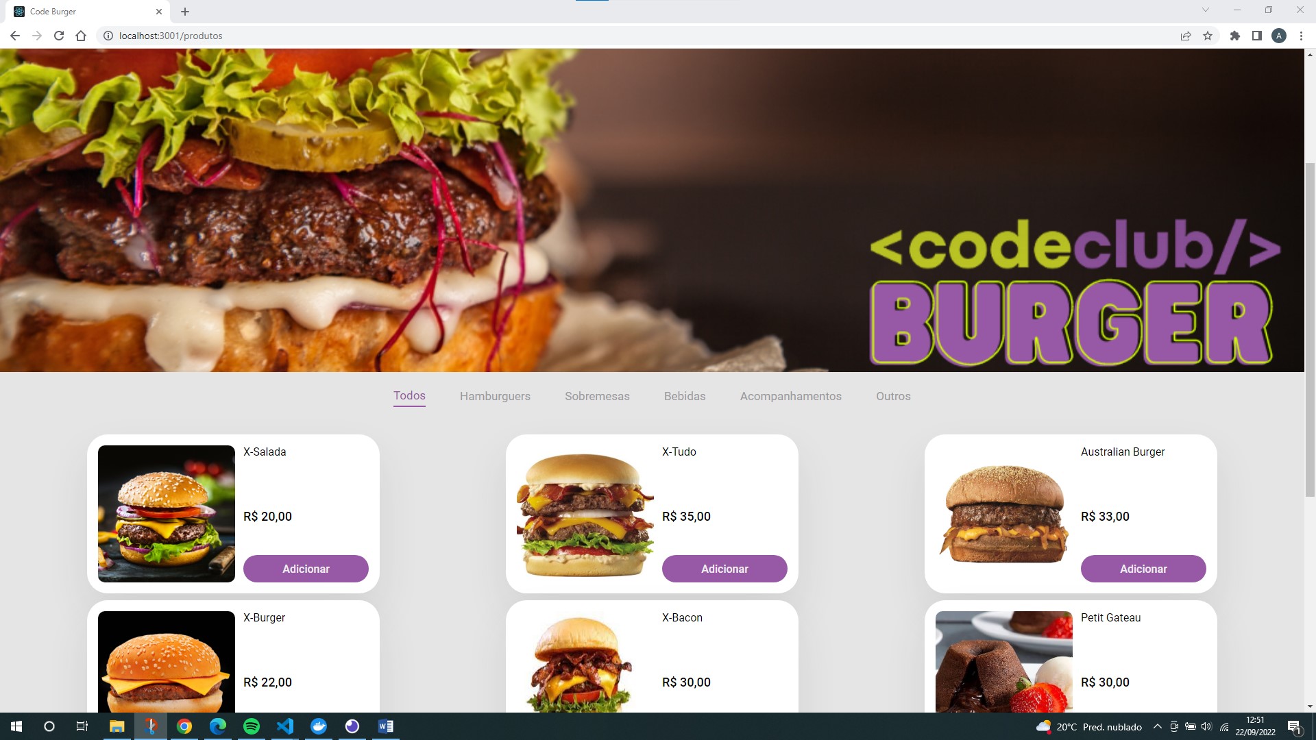 GitHub - DevAngelRuiz/code-burger-interface
