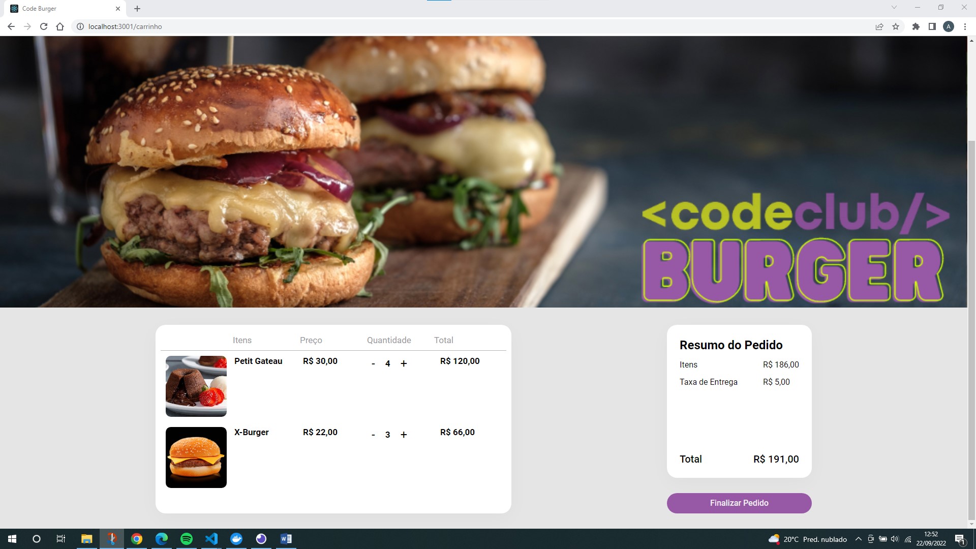 GitHub - DevAngelRuiz/code-burger-interface