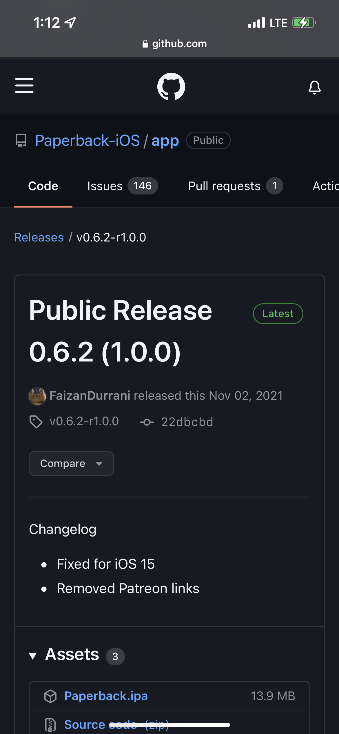 [BUG] · Issue #512 · Paperback-iOS/app · GitHub