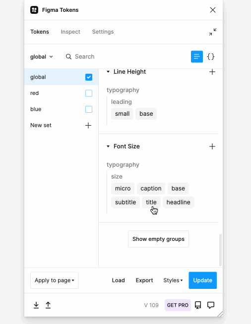 UI crashing when entering reference pointing to typography token inside a different token type ...