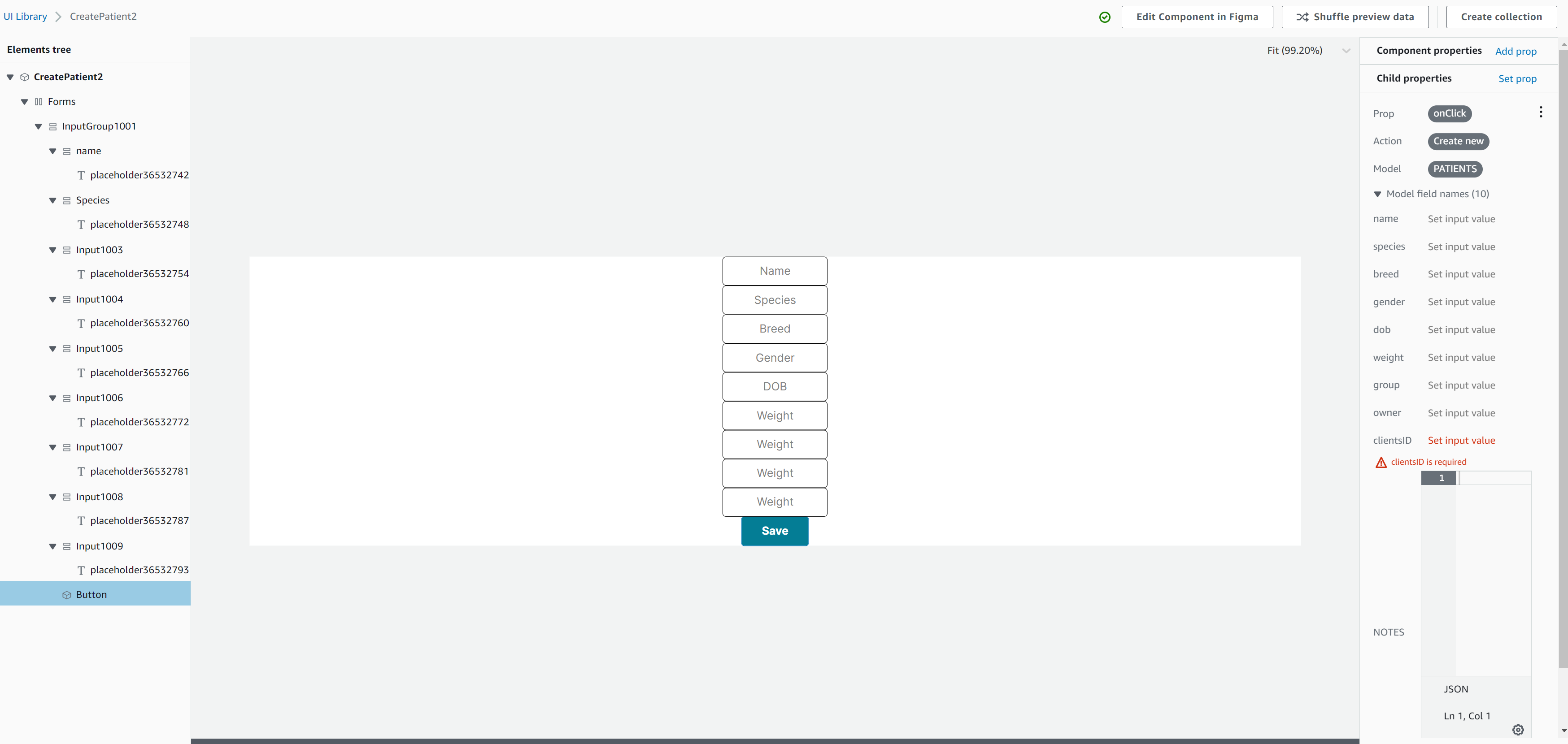 Create a record in database, ui event handler · Issue #798 · aws-amplify/amplify-studio · GitHub