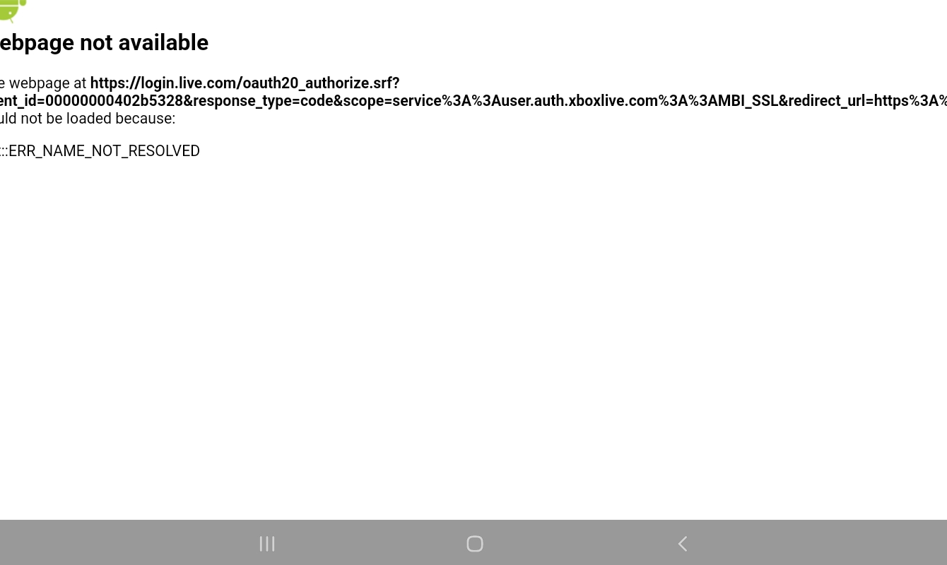 Microsoft account login option doesn't work, Game Crash related to ...