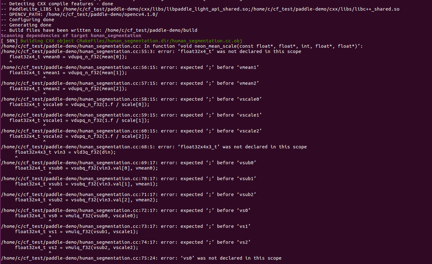 Paddle-Lite-Demo在ARM架构的平台运行demo出现问题 · Issue #323 · PaddlePaddle/Paddle-Lite-Demo · GitHub