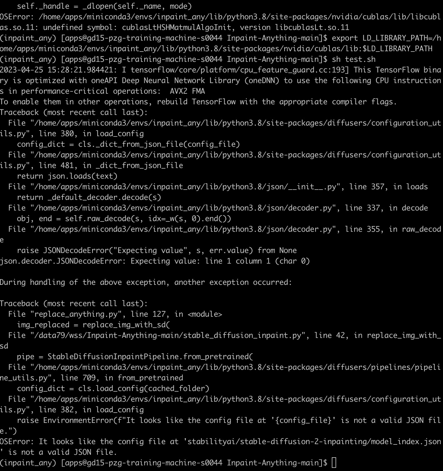 where is the url of the "model_index.json" · Issue #31 · geekyutao/Inpaint-Anything · GitHub