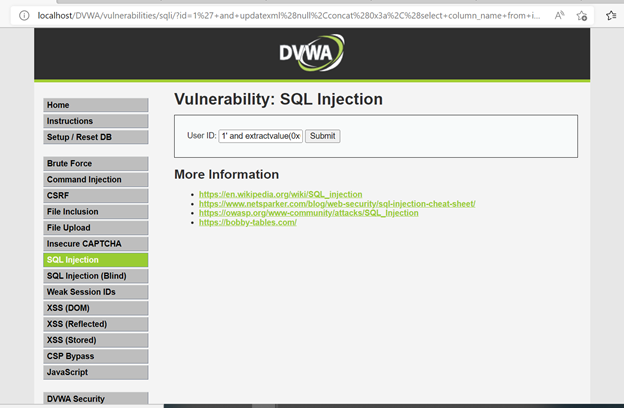 Github M4thz3r0error Base Sql Injection