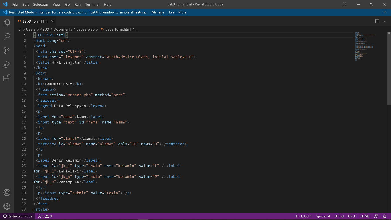 GitHub - ArdiAbdurrahman/Lab3_web