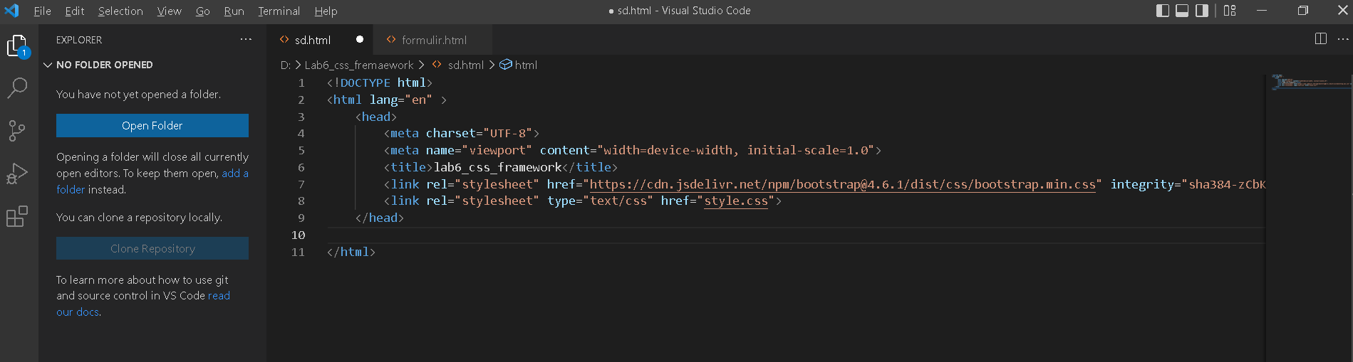 GitHub - Nelviana/Lab6_CSS_framework