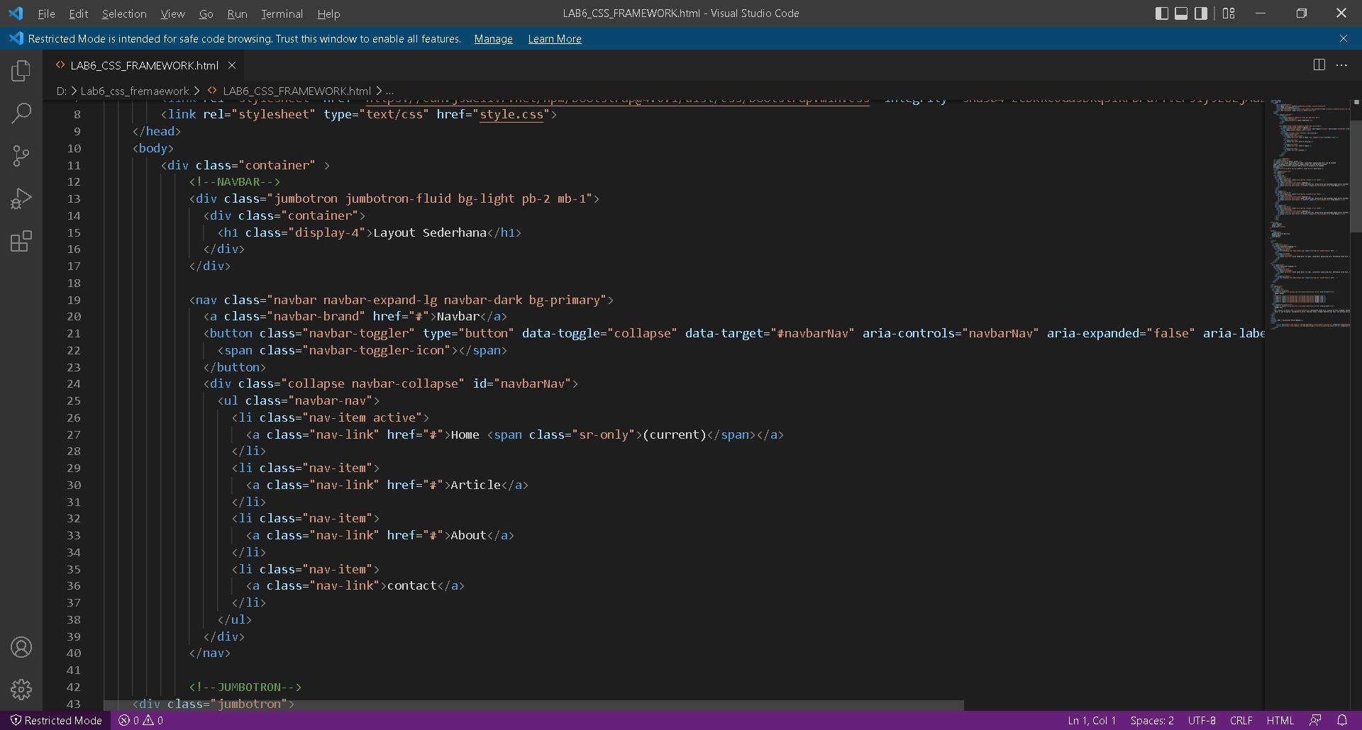 GitHub - Nelviana/Lab6_CSS_framework