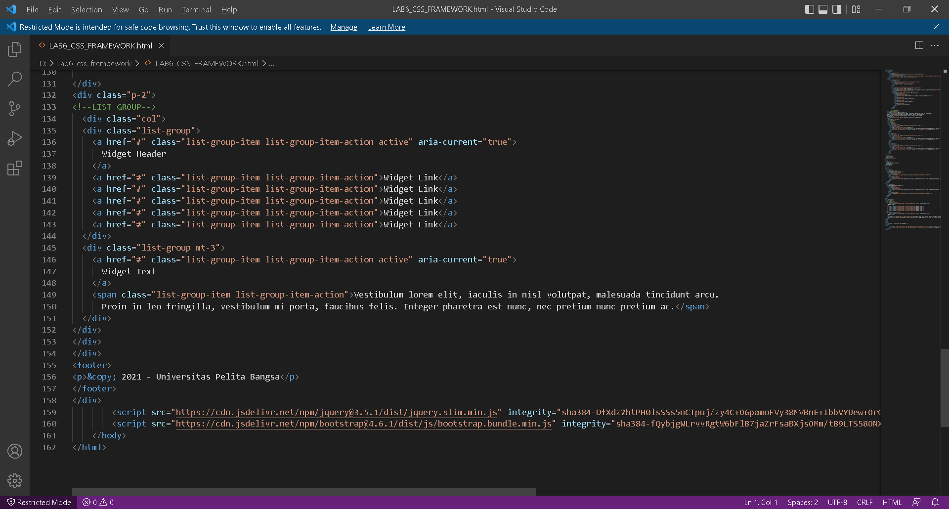 GitHub - Nelviana/Lab6_CSS_framework