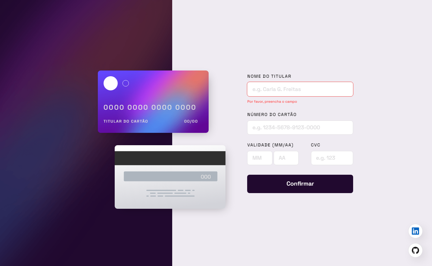 GitHub - itsguim/interactive-creditcard: Credit card form with interactive card details and ...