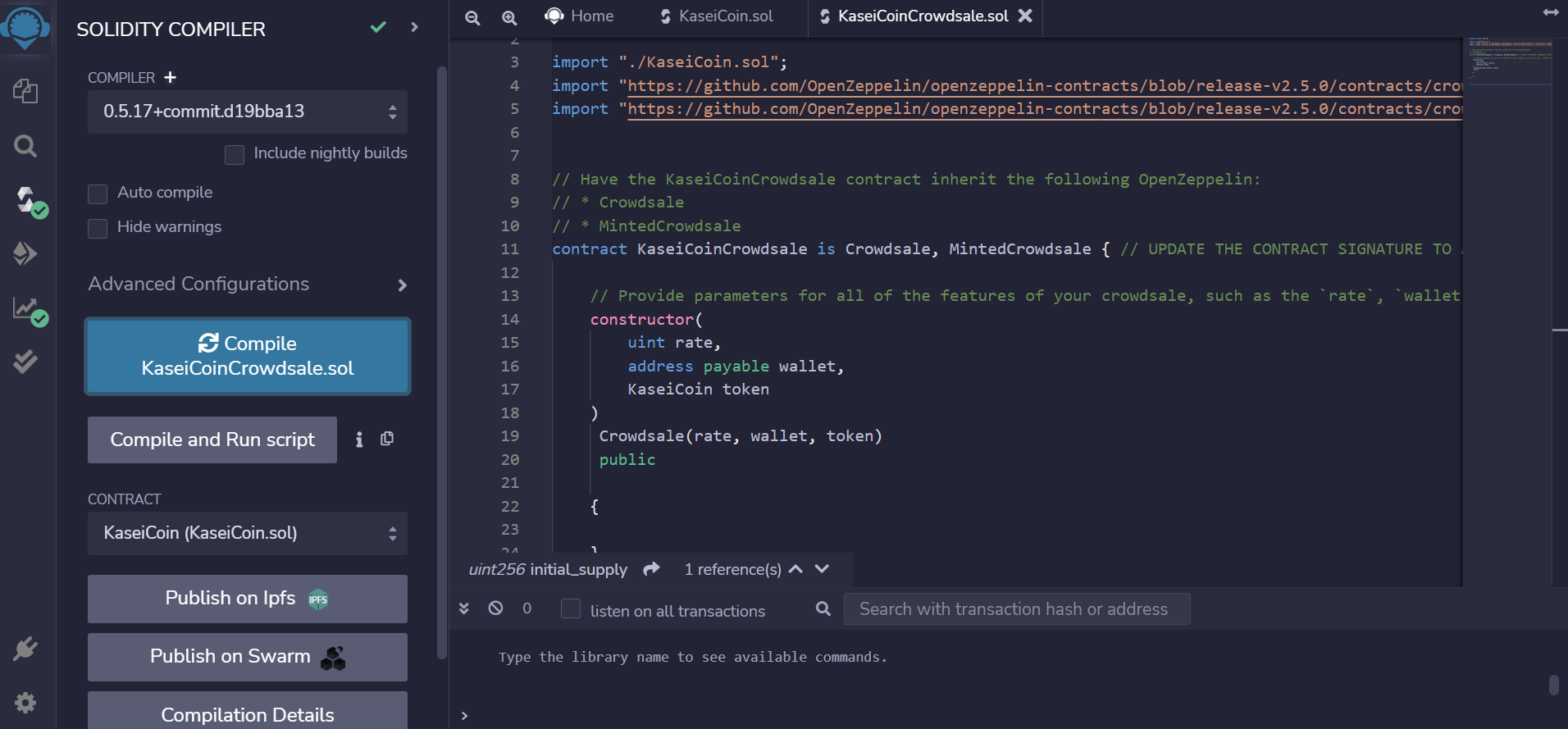 GitHub - nstaff515/KaseiCoin
