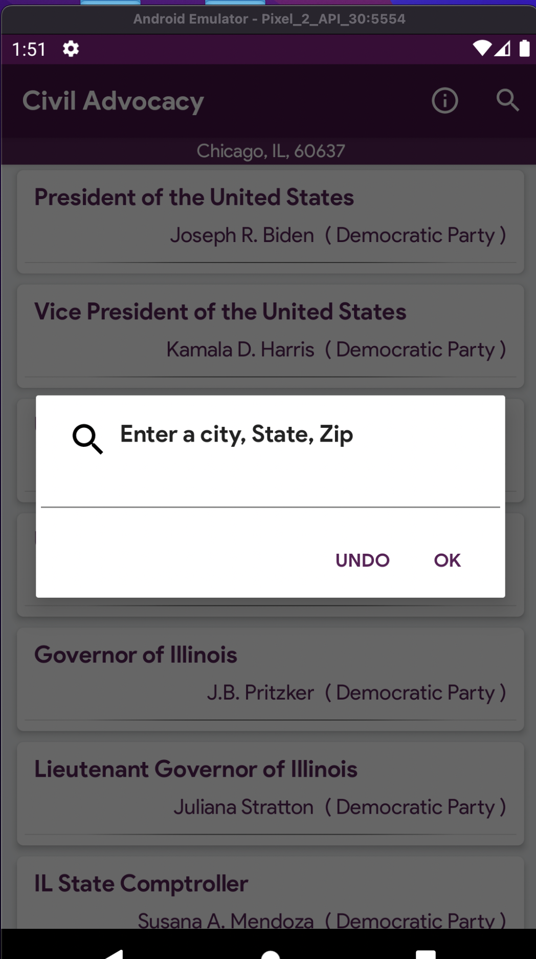 GitHub - huseyn-mammadov/Advocacy_knowYourGovernment